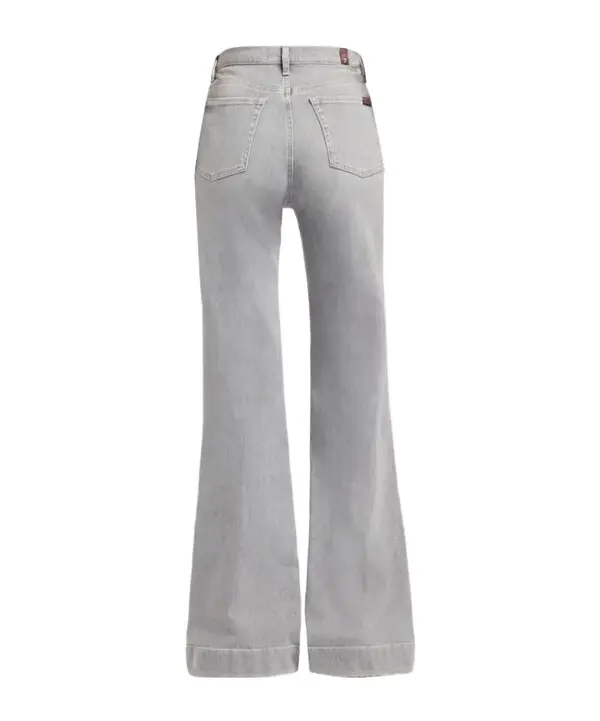 7 For All Mankind Flared-leg Jeans - Grey