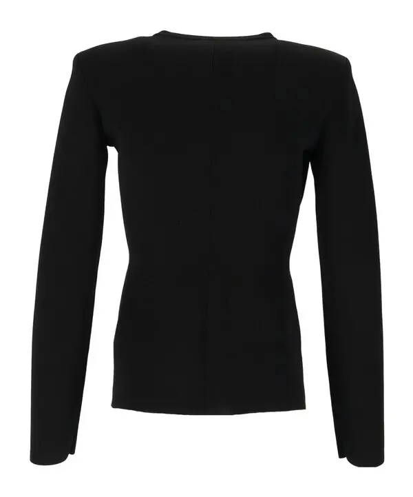 Elisabetta Franchi Zip-up Knit Top