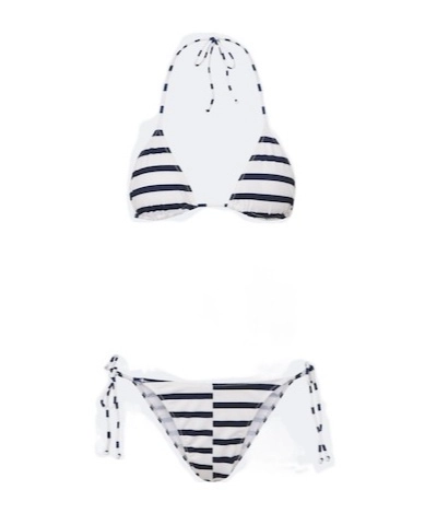 JEAN PAUL GAULTIER Striped Bikini