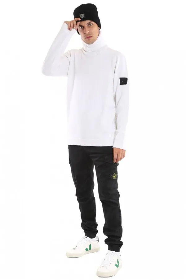 Stone Island Logo-patch Beanie