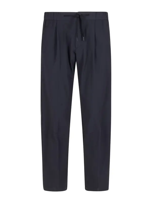 Herno Drawstring Pleated Trousers