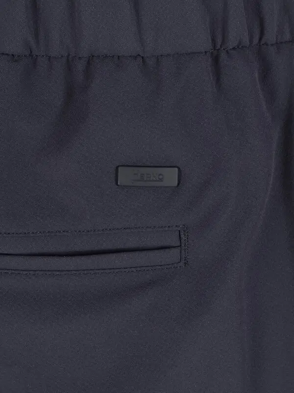 Herno Drawstring Pleated Trousers
