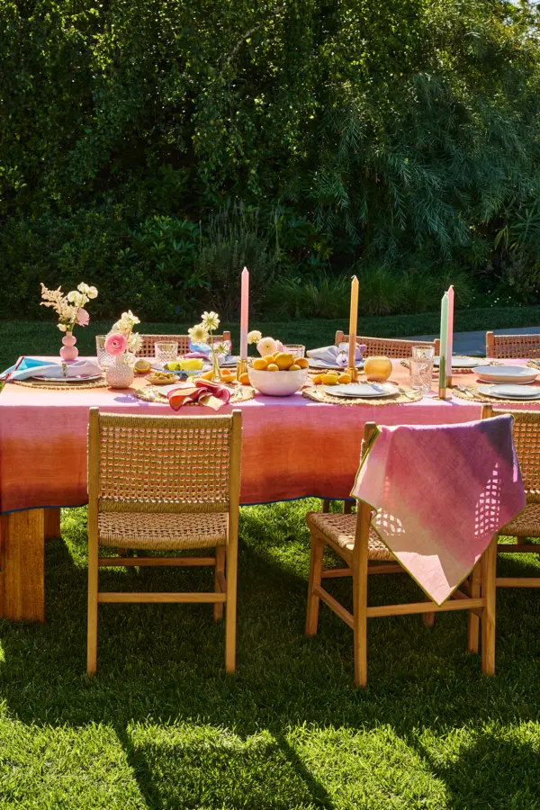 EMILY P. WHEELER Ombre Tablecloth, Dusk