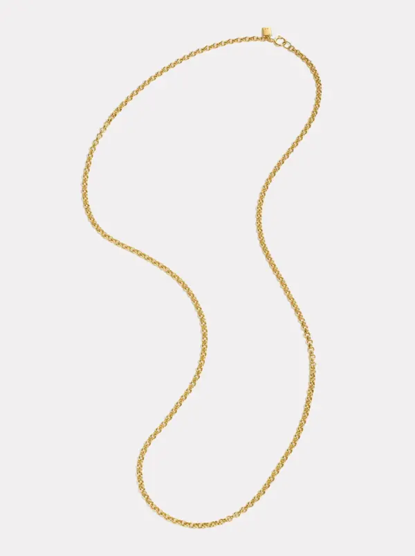 BY PARIAH Narrow Belcher Chain 45 Cm - Gold