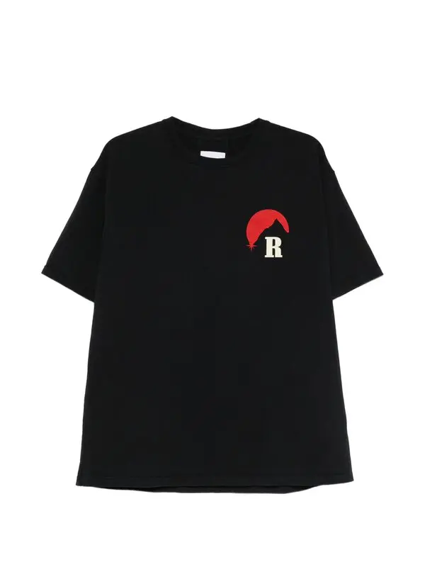 Rhude Crewneck Sweatshirt Tee Chest & Back Print, 100% Cotton