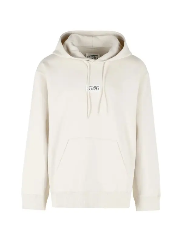 MAISON MARGIELA Distressed Edge Cotton Hoodie