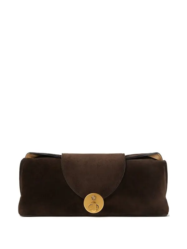 Versace Suede Clutch Pouch - Mokagold
