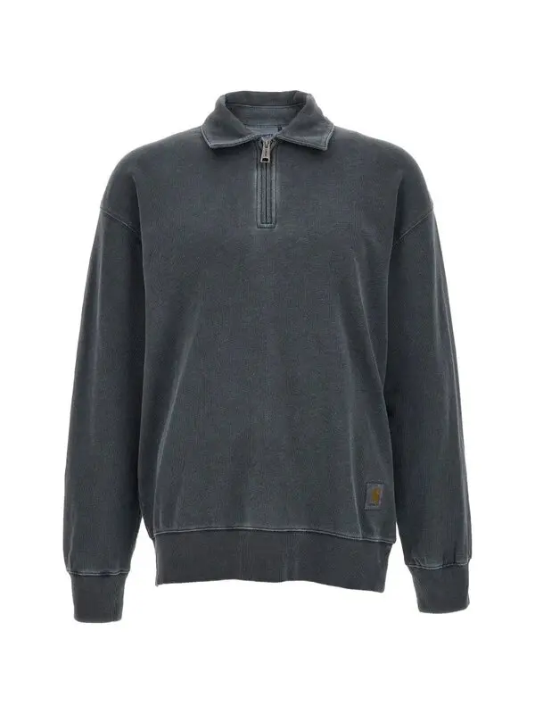 Carhartt Work In Progress Harper Half-zip Polo Shirt - Carbon