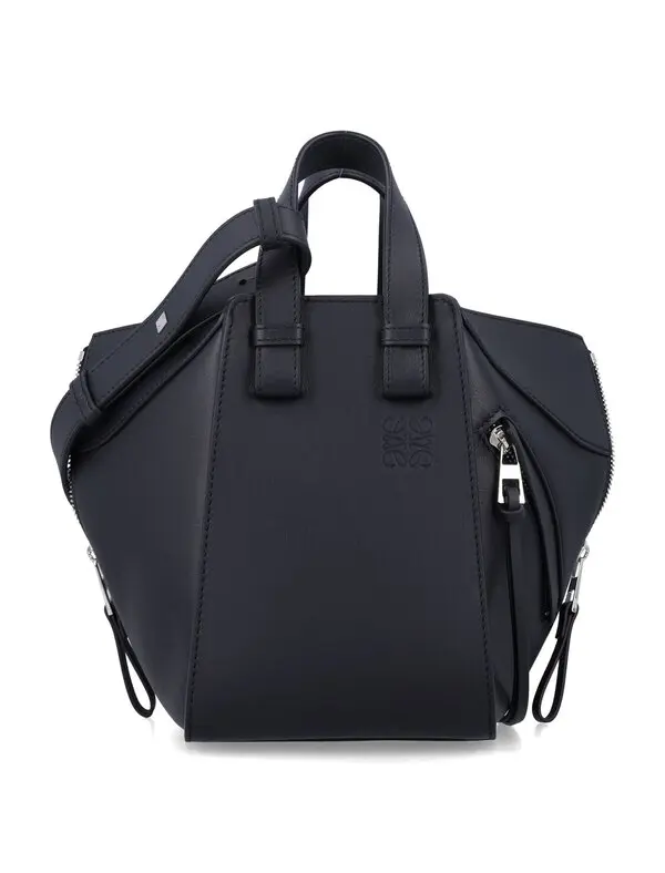 Loewe Leather Top Handle Bag - Nero