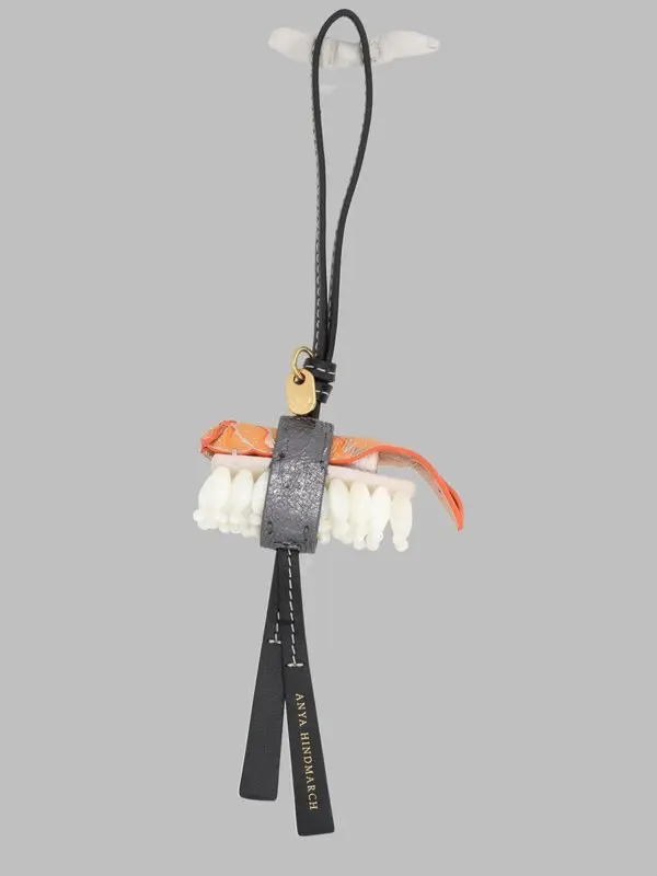 ANYA HINDMARCH Leather Nigiri Charm - Multicolour