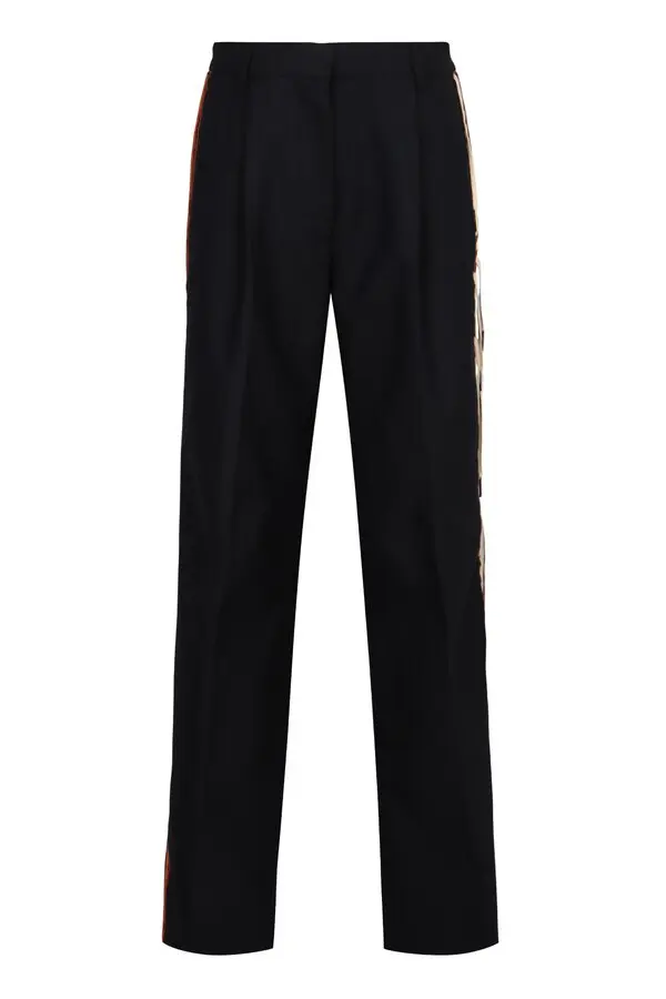 Dries Van Noten Straight-fit Wool Pants