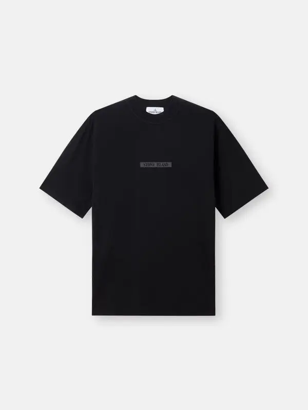Stone Island Style Logo T-shirt