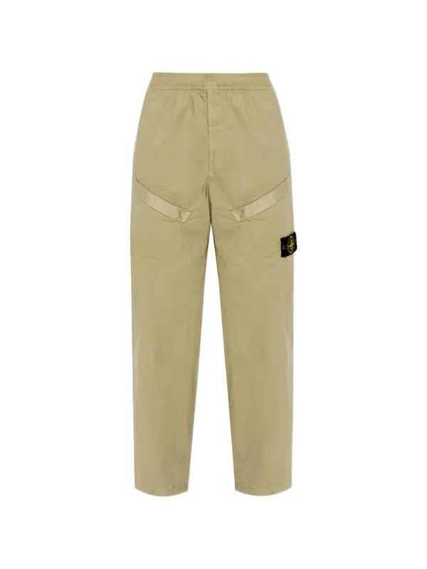 Stone Island Stone Compass-patch Cargo Pants For