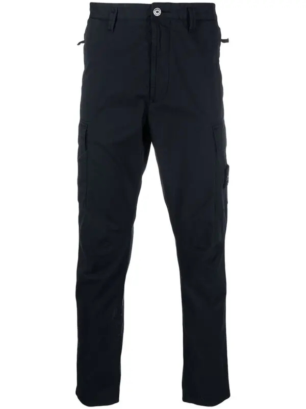 Stone Island Logo-patch Cargo Trousers