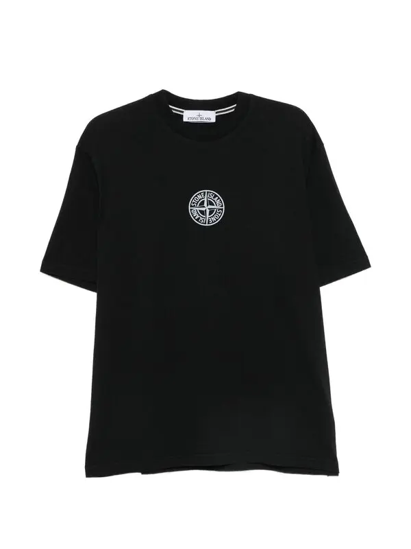 Stone Island Logo-print Cotton T-shirt For