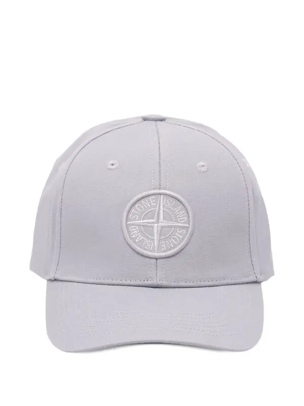 Stone Island Compass-patch Baseball Cap - Ashgrey