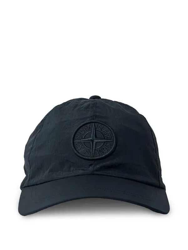 Stone Island Compass Patch Baseball Cap - Black