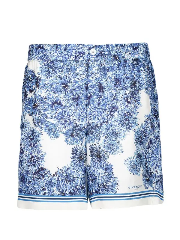 Givenchy Pajama Shorts - Blue