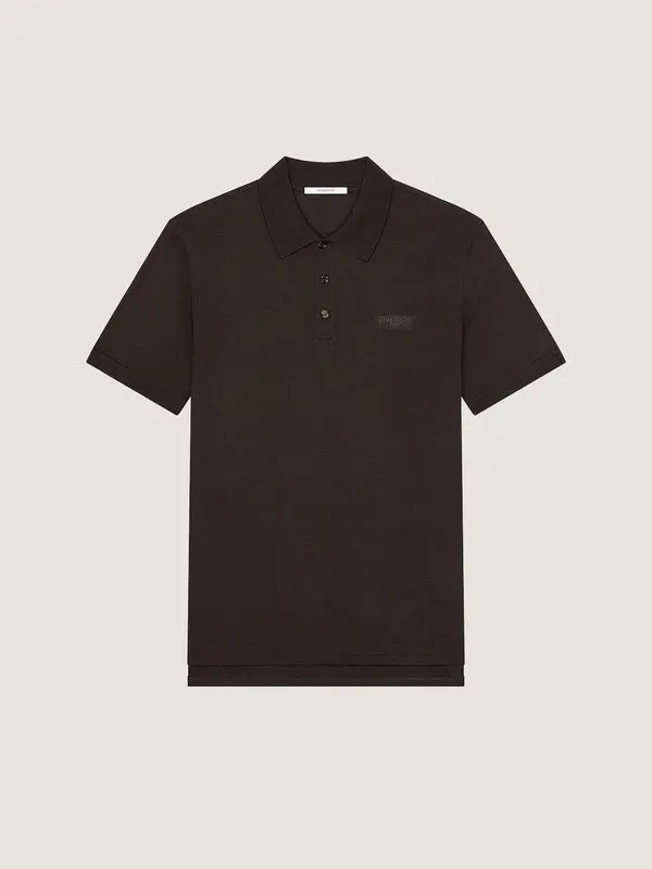 Givenchy Regular Fit Short Sleeve Polo - Black