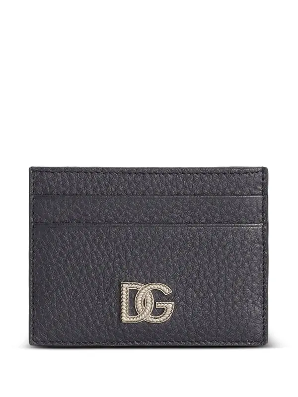 Dolce & Gabbana Leather Card Case - Blu