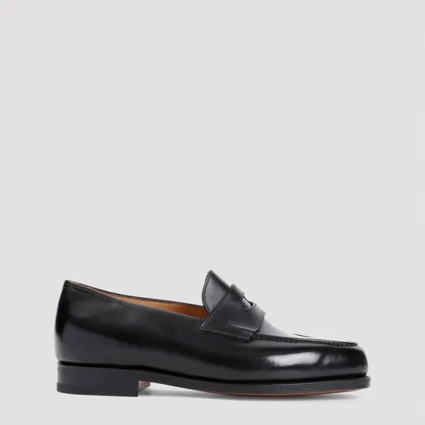 John Lobb Lopez Leather Loafers For