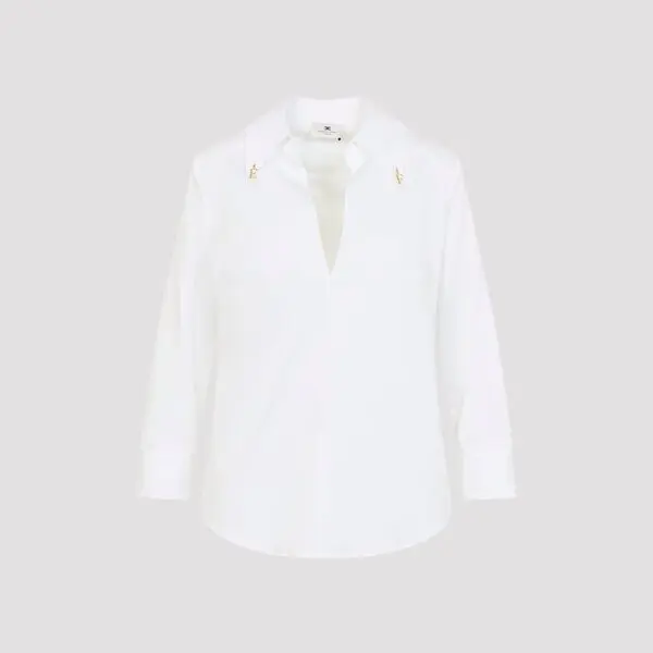 Elisabetta Franchi Cotton Poplin Shirt