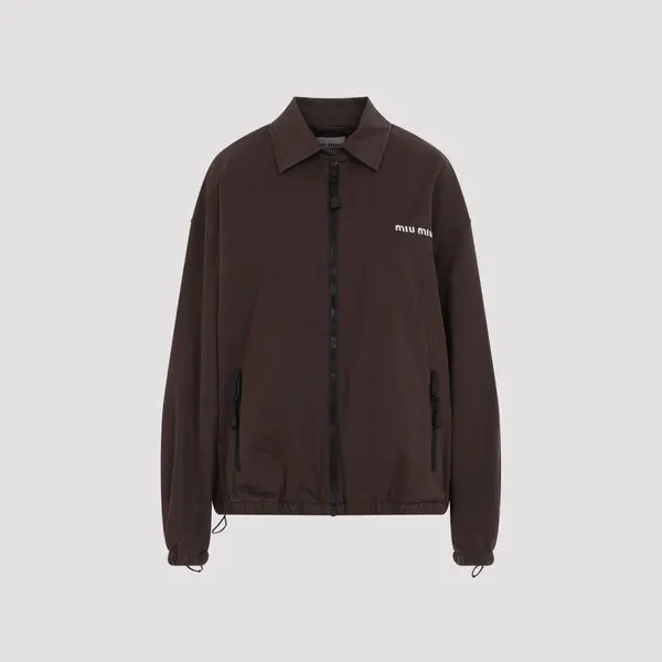 Miu Miu 100% Cotton Bomber Jacket