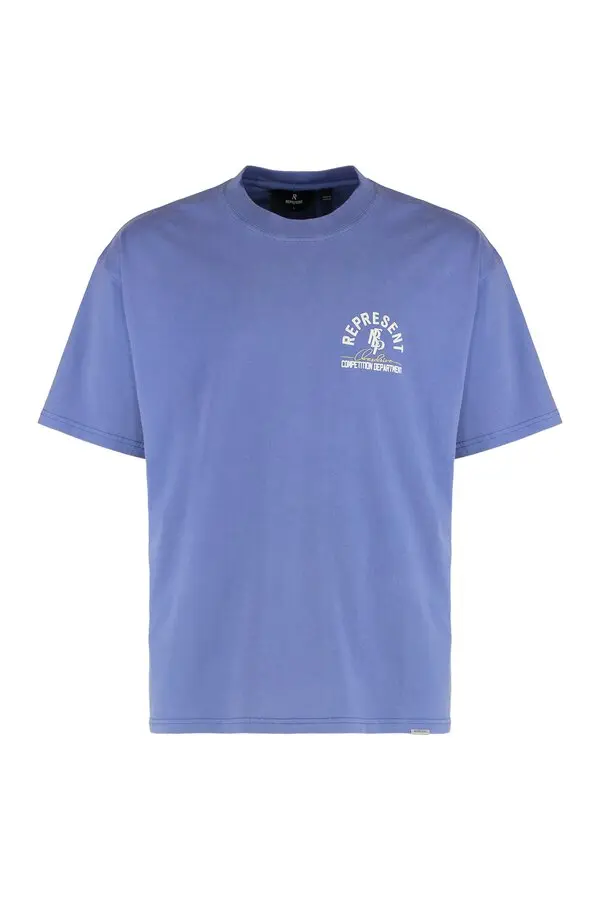 REPRESENT Cotton Crew-neck T-shirt