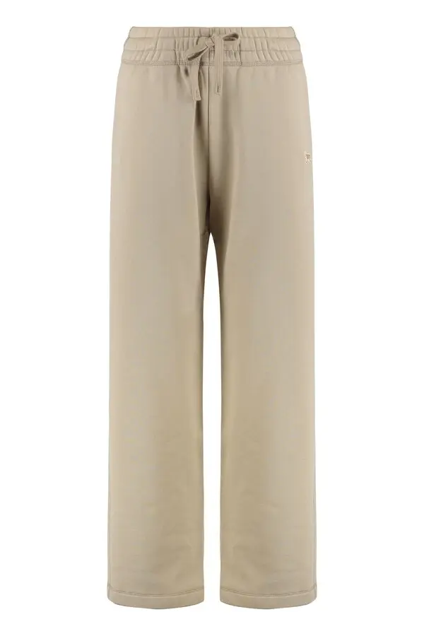 Maison Kitsuné Wide Cotton Jogging Pants For