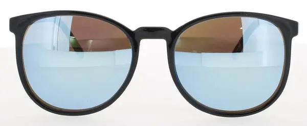 OPEN BOX Acetate Frame Sunglasses With Flash Lenses
