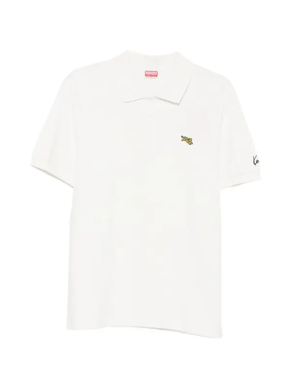 Kenzo Tiger Patch Polo Shirt