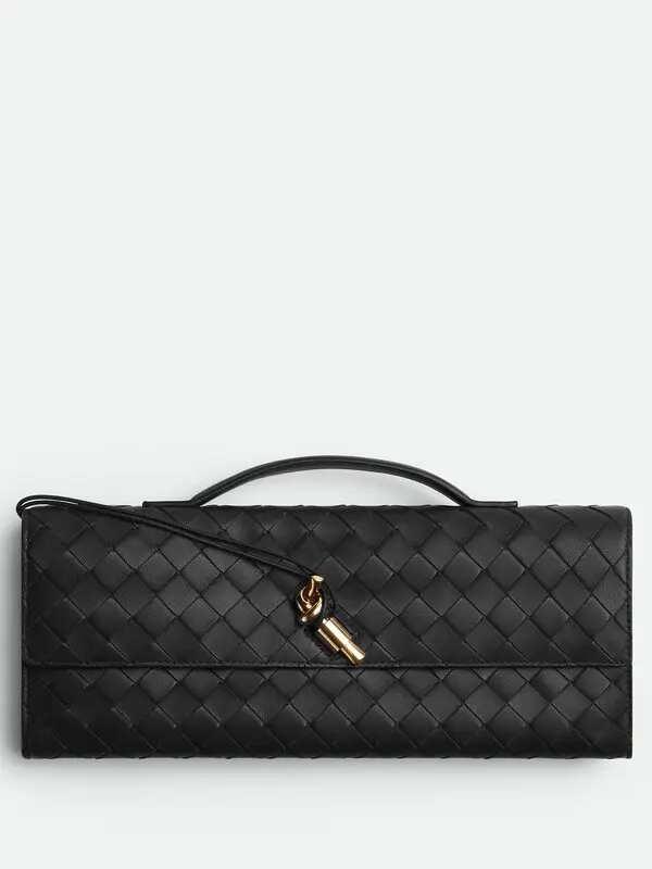 Bottega Veneta Andiamo Clutch - Nero