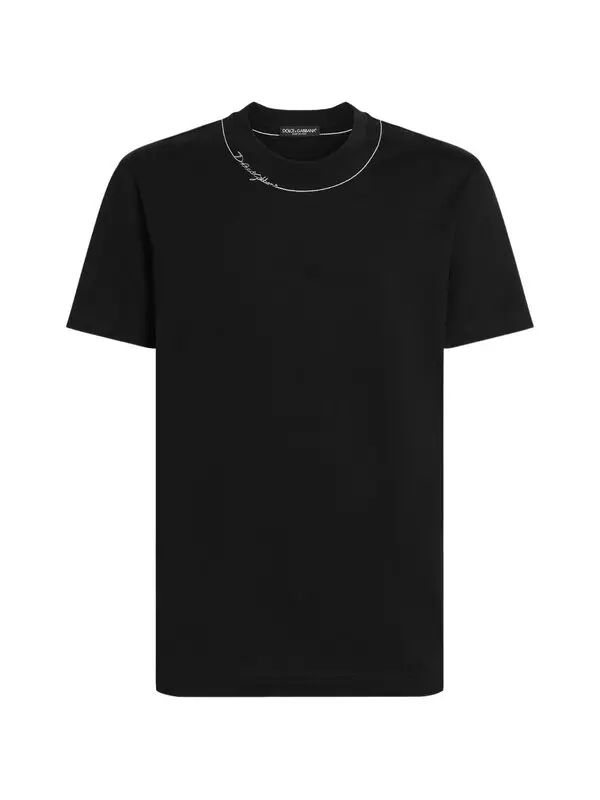 Dolce & Gabbana Crew Neck Short Sleeve T-shirt