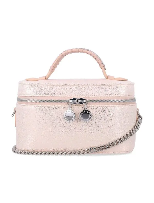 Stella McCartney Cosmetic Case With Chain Strap - Rosa