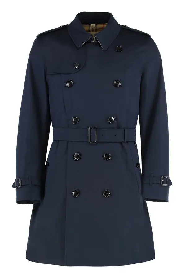 Burberry Double-breasted Cotton Trench Jacket