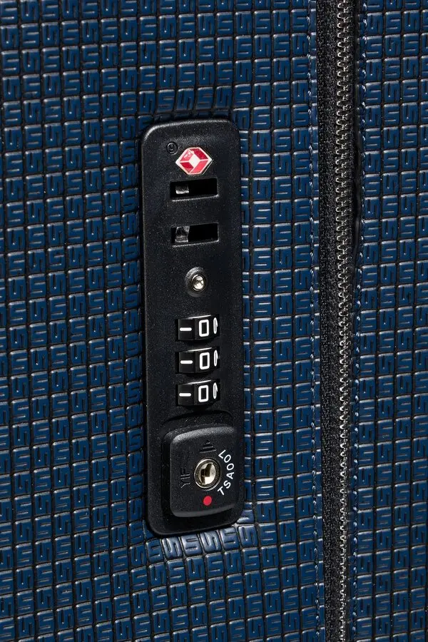 SERAPIAN Embossed Coatedcanvas Suitcase