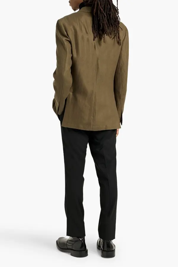 Canali Doublebreasted Linentwill Blazer