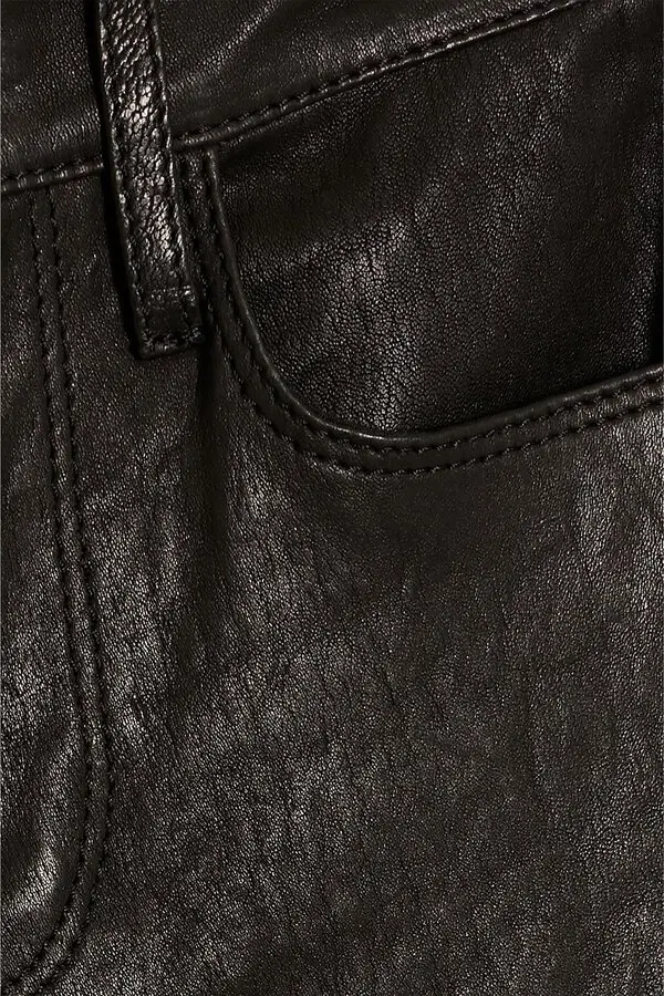FRAME Le Skinny De Jeanne Leather Skinny Pants