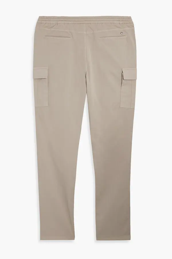Canali Cotton-blend Twill Cargo Pants
