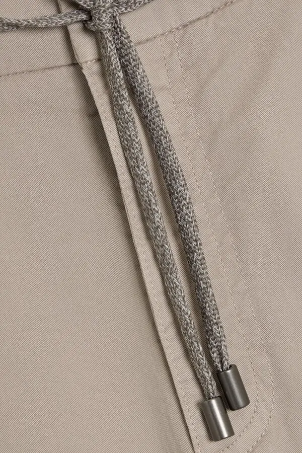 Canali Cotton-blend Twill Cargo Pants