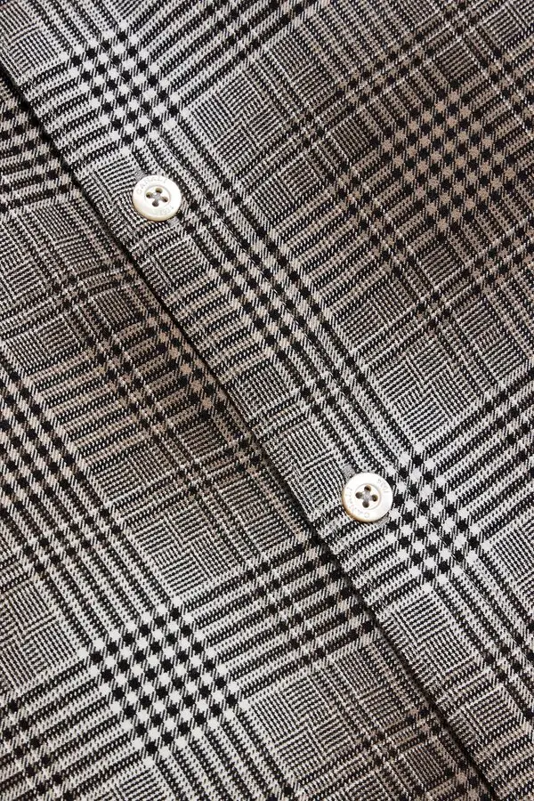 Canali Checked Cottonflannel Shirt
