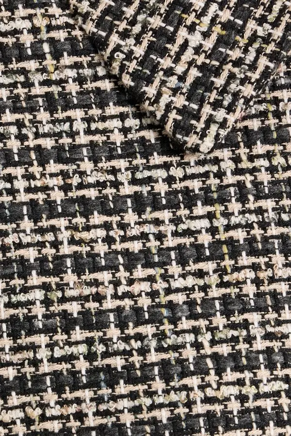 Theory Striped Tweed Vest