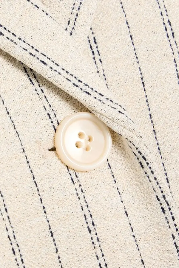 Theory Striped Crepejersey Blazer