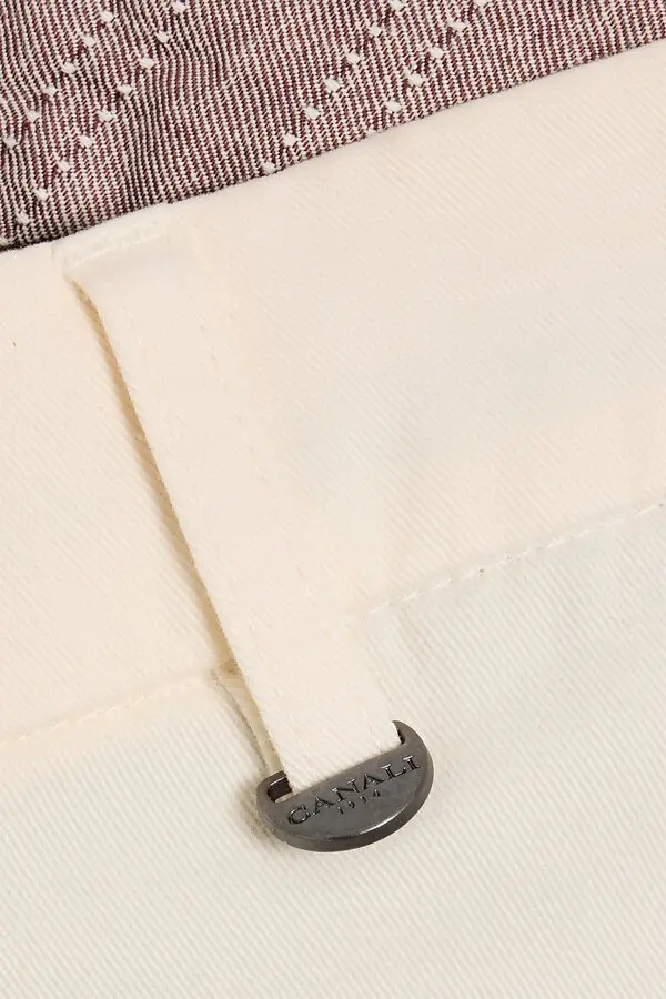 Canali Cottonblend Twill Chinos