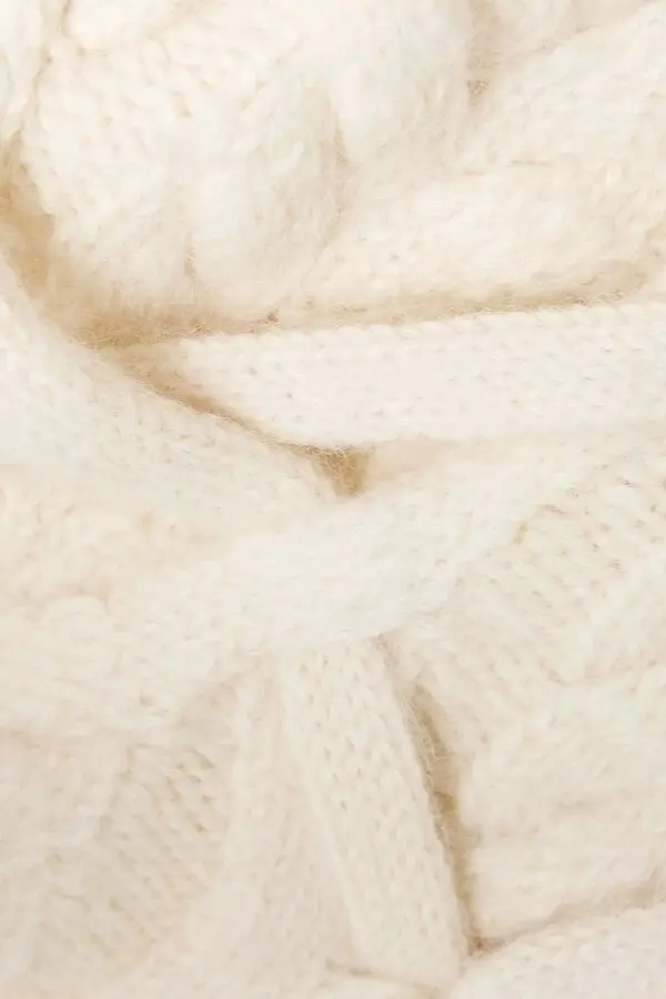 Isabel Marant Étoile Basiliane Cableknit Woolblend Sweater