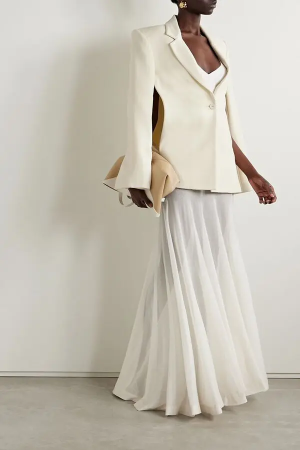 Brandon Maxwell Woolblend Blazer
