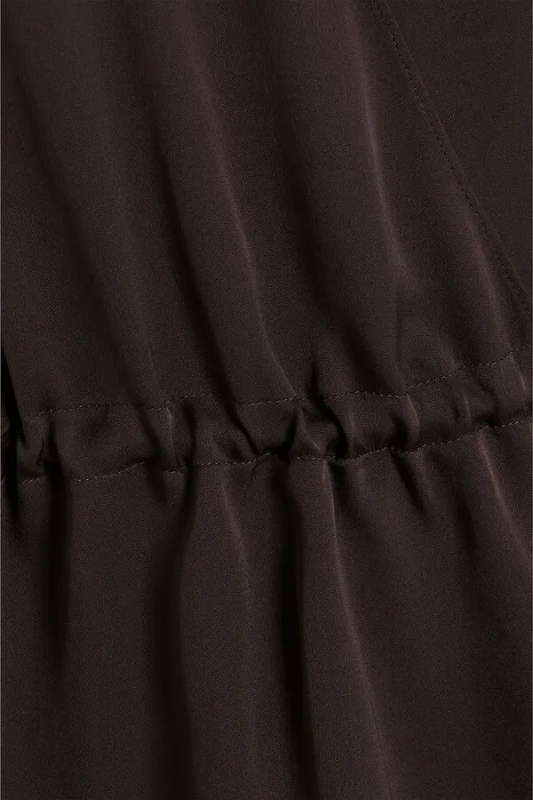 Theory Silk Wrap Top