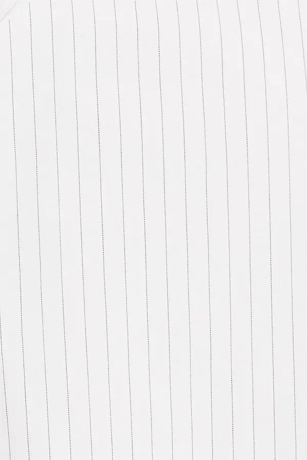 Theory Striped Cottonblend Poplin Shirt