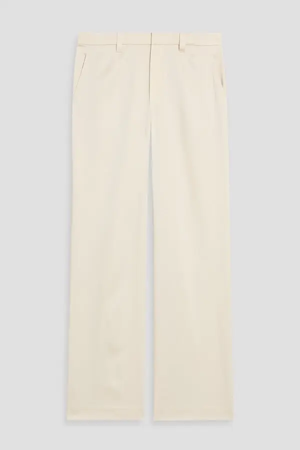 Brunello Cucinelli Satin-crepe Wide-leg Pants