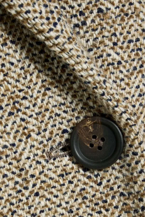 Brunello Cucinelli Doublebreasted Woolblend Tweed Blazer